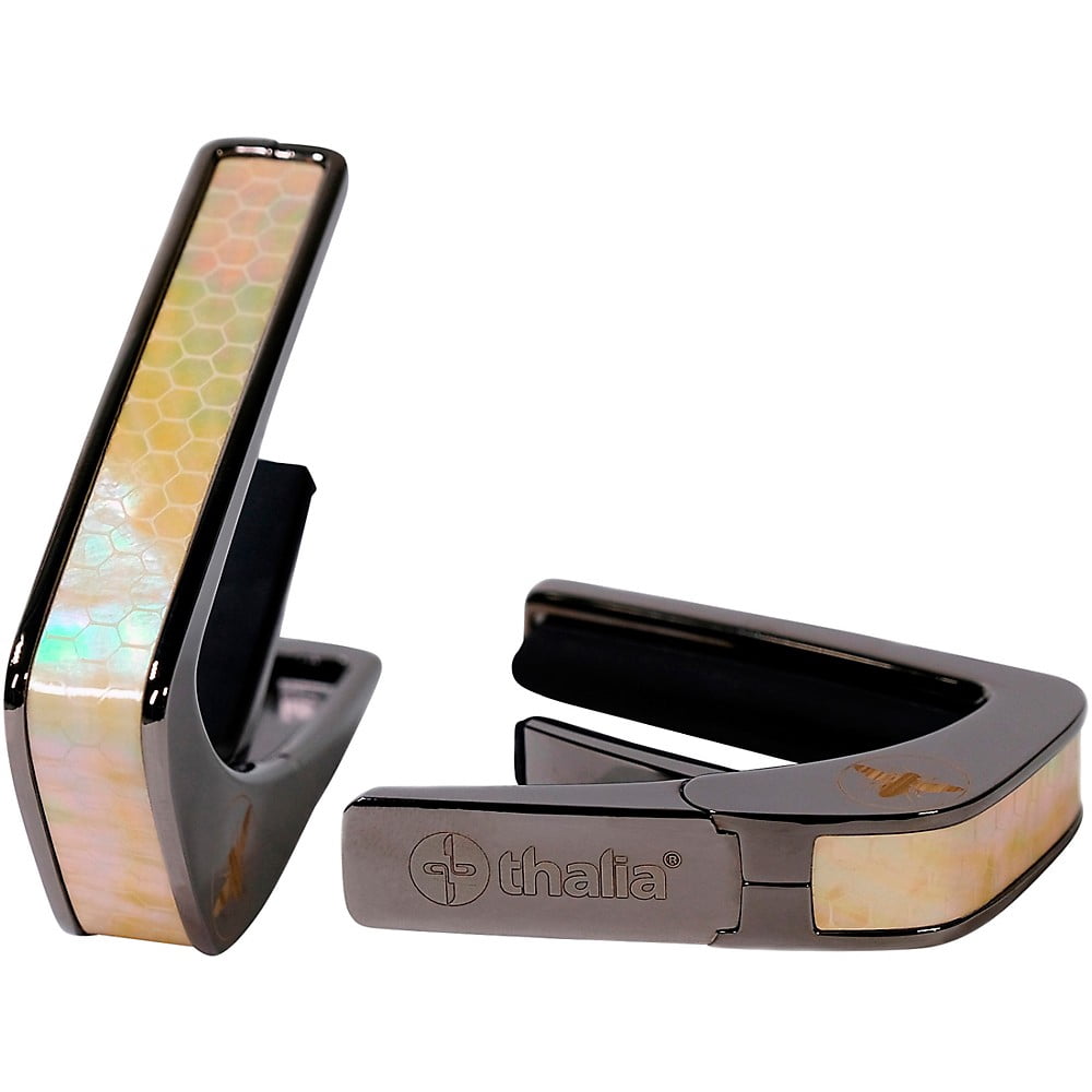 Thalia Premium Series Black Chrome Guitar Capo Vintage Pearl Save the ...