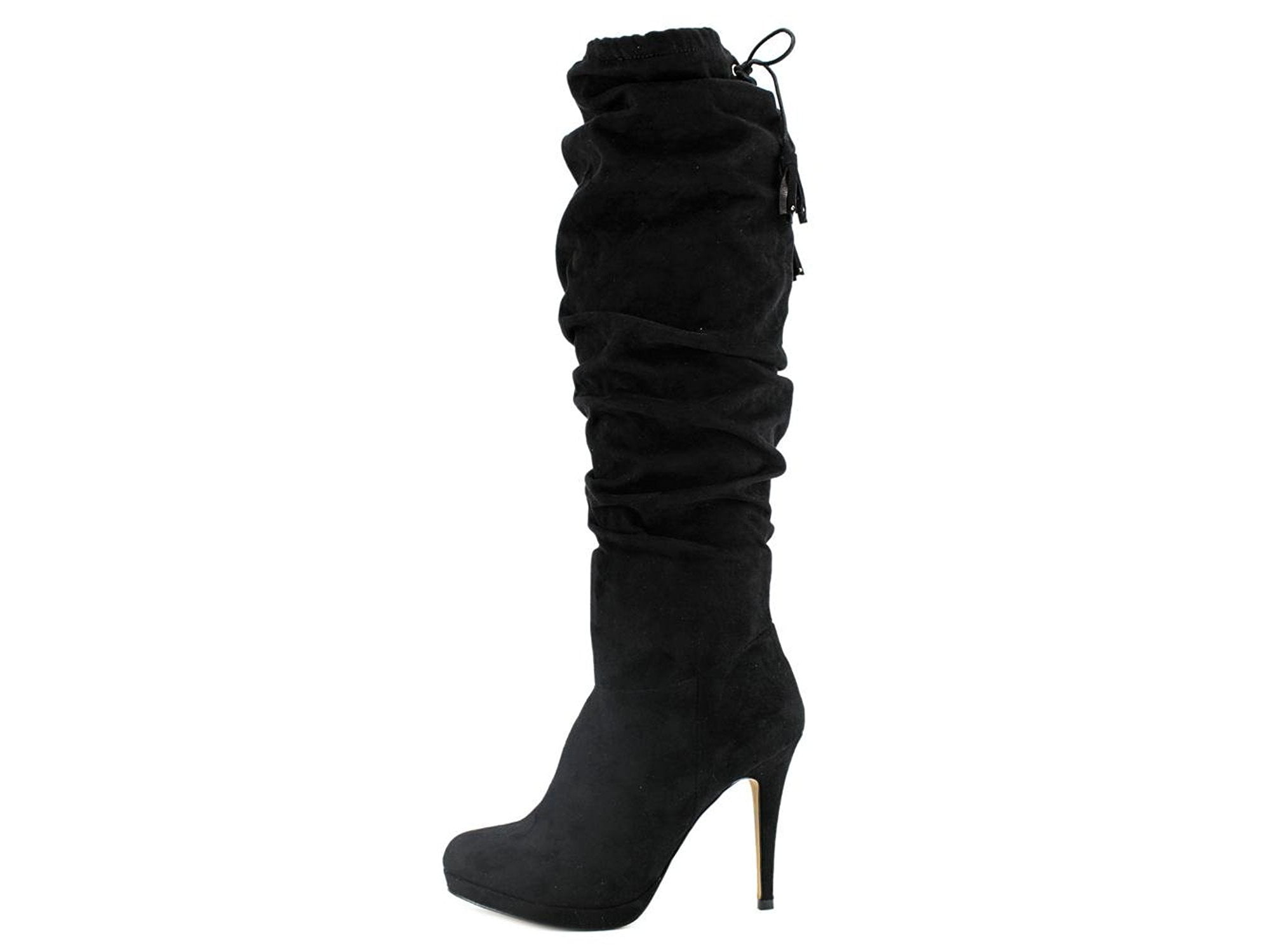 Thalia Sodi Womens Brisa Almond Toe Knee High Fashion Boots - Walmart.com