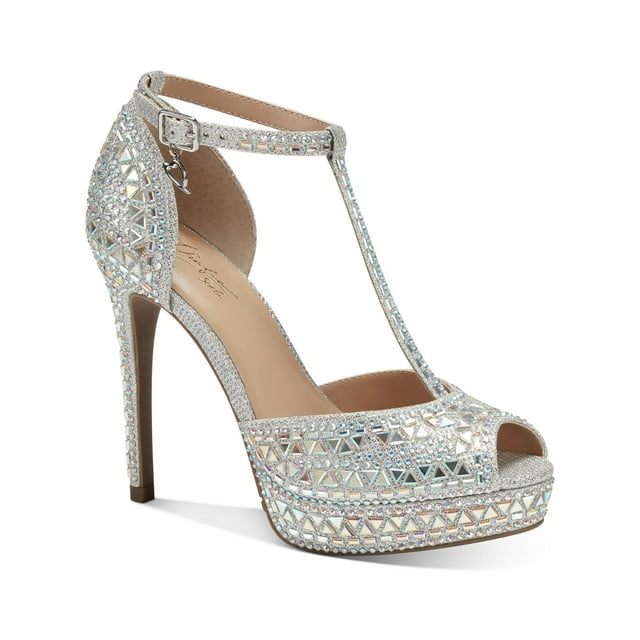 Thalia Sodi Womens Chace Platform Peep Toe Pumps - Walmart Business ...