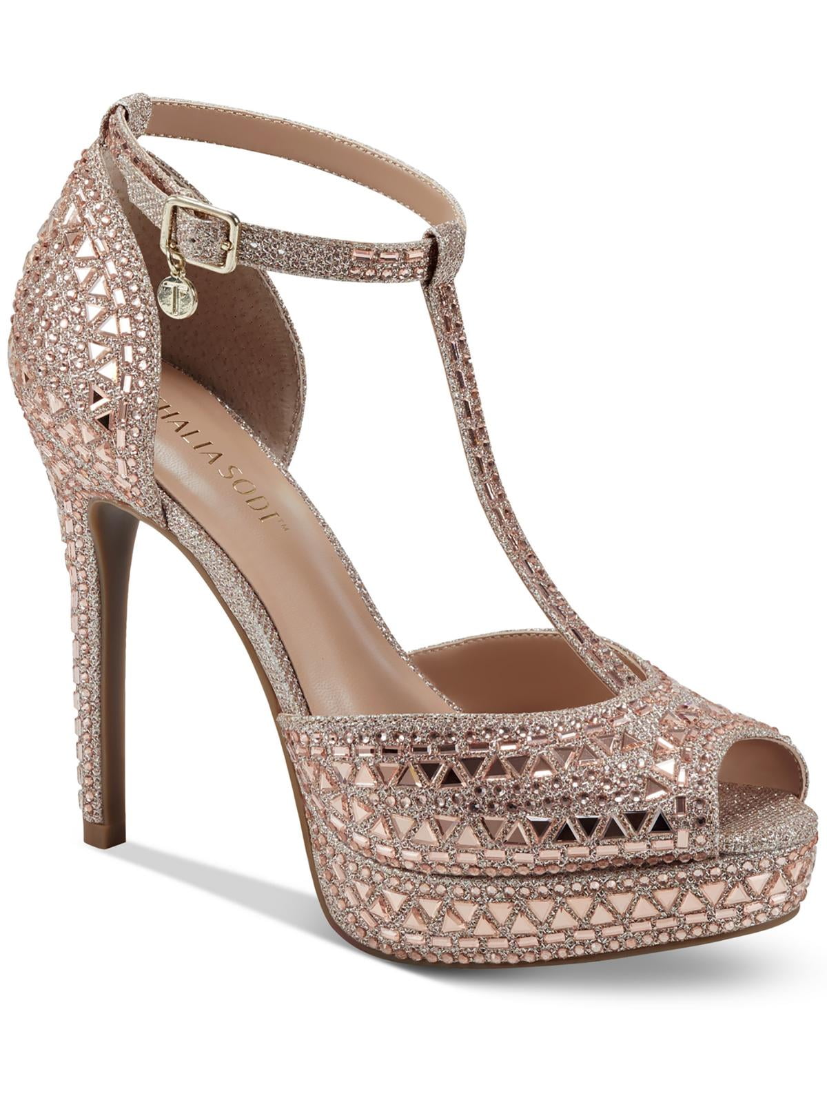 Thalia Sodi Womens Chace Platform Peep Toe Pumps - Walmart.com