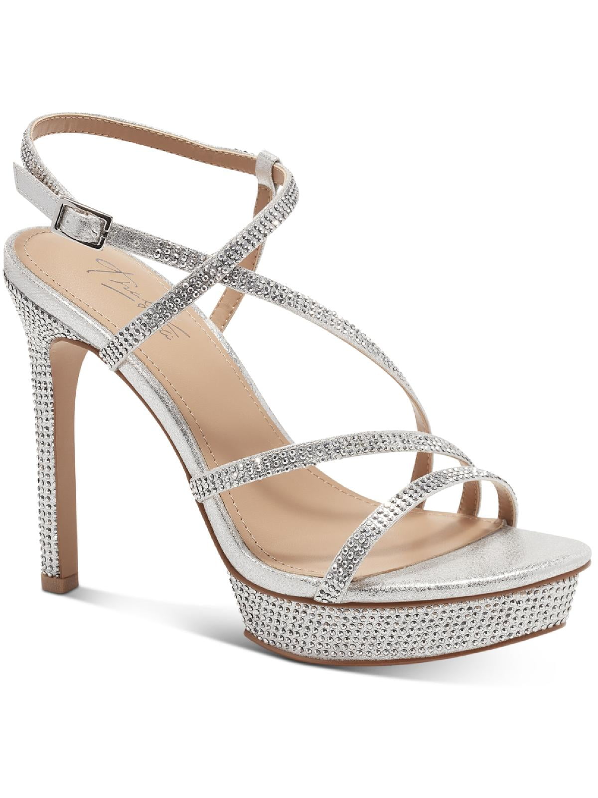 Thalia Sodi Womens Sunnie Sexy High Embellished Stiletto Platform Heels ...