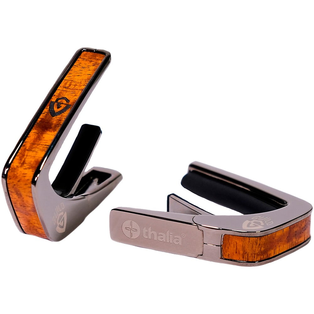 Thalia x Guild Guitar Black Chrome Capo G-Shield on Koa - Walmart.com