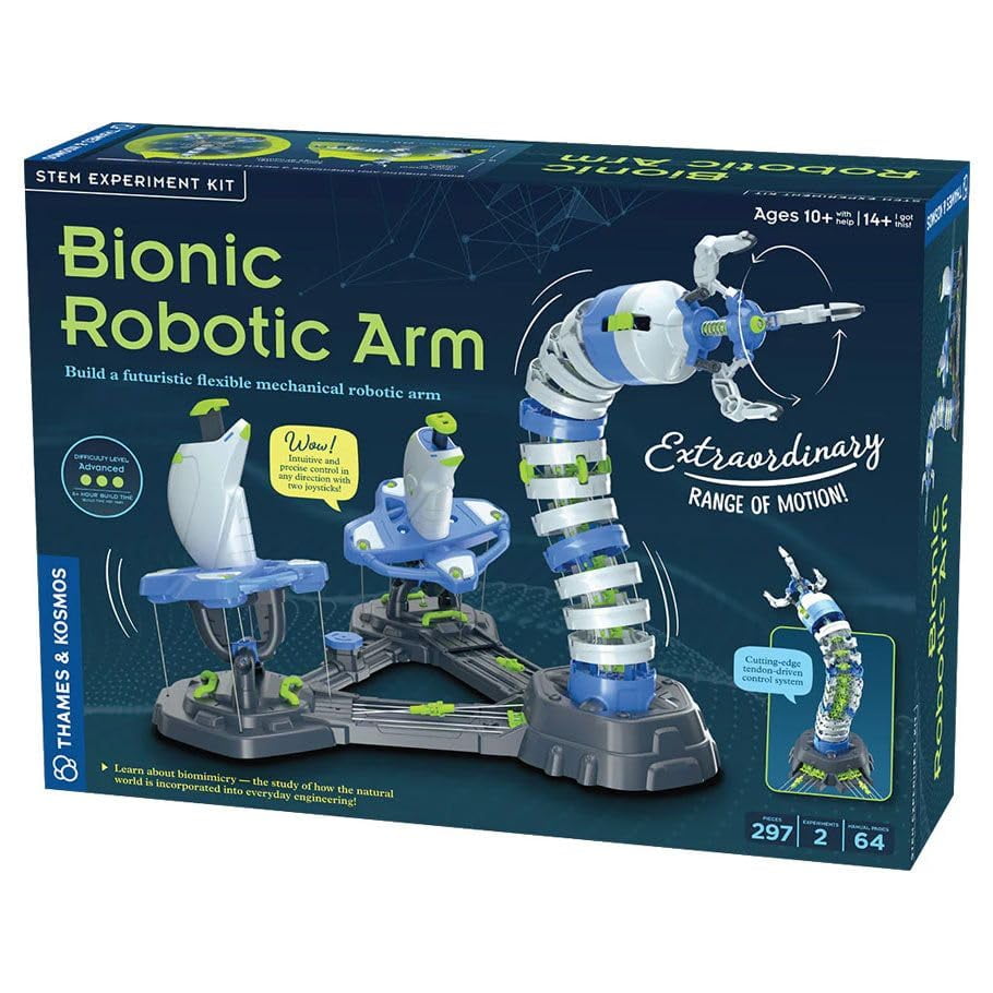 Thames & Kosmos Bionic Robotic Arm STEM KMC2Experiment Kit, The Year Finalist, Build a ...