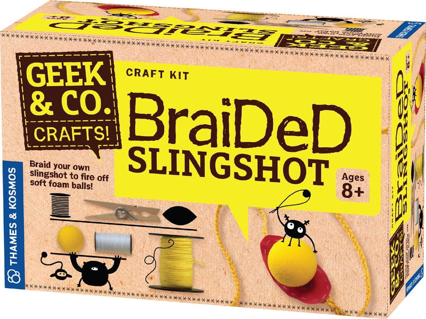 Thames & Kosmos Braided Slingshot Craft Kit - Walmart.com