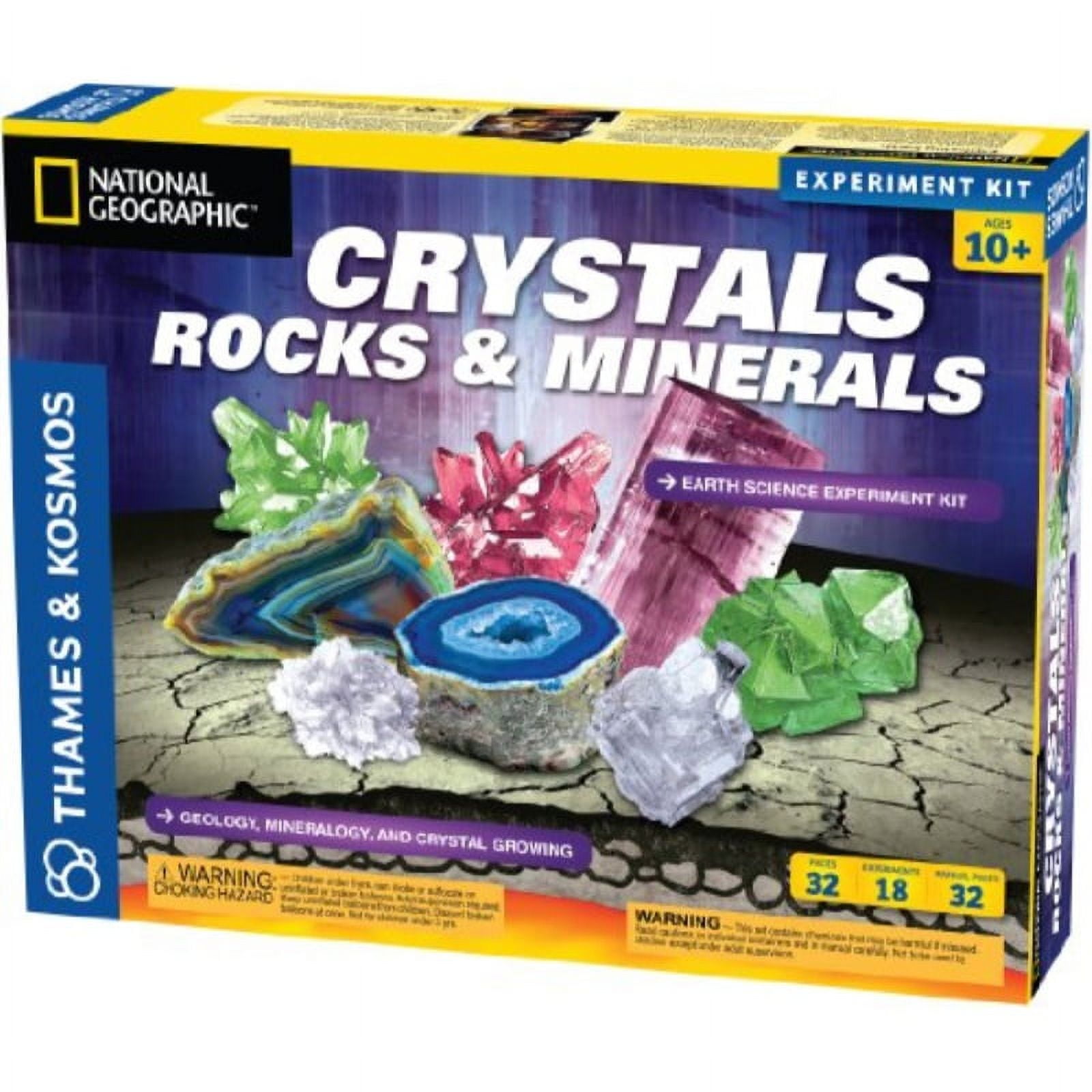 Thames Kosmos Earth Science Crystals Rocks and Minerals - Walmart.com
