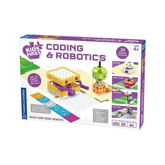 Thames & Kosmos Kid's First Coding & Robotics Science Kit - Walmart.com
