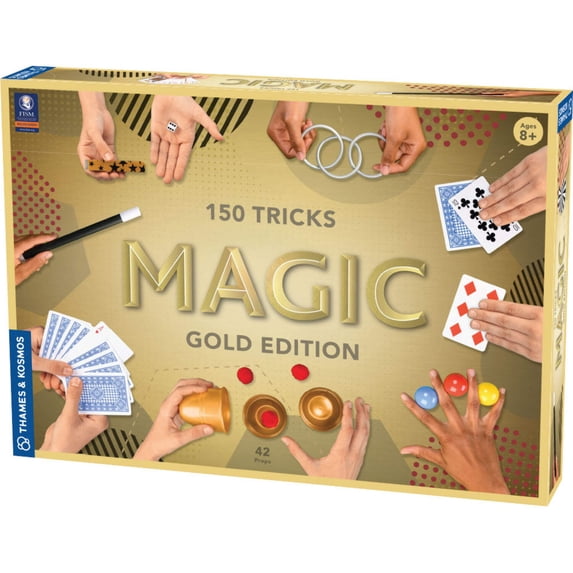 Thames and Kosmos, Magic: Gold Edition, 150 Tricks, Ages 8+ - Walmart.com