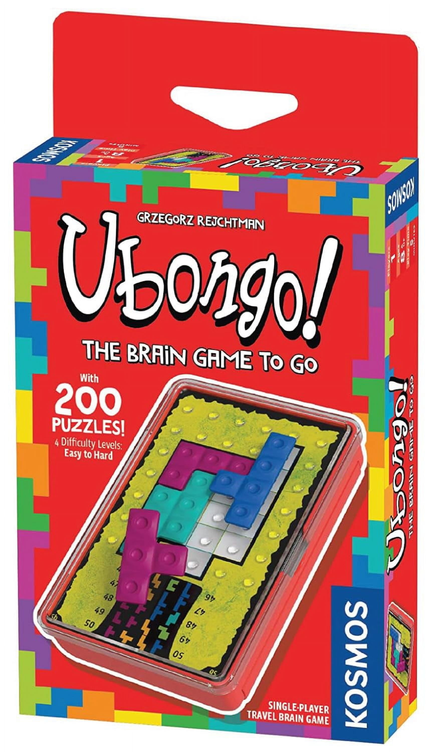 Thames & Kosmos Ubongo AIF9 The Brain Game to Go Fast-Paced, Addictive ...