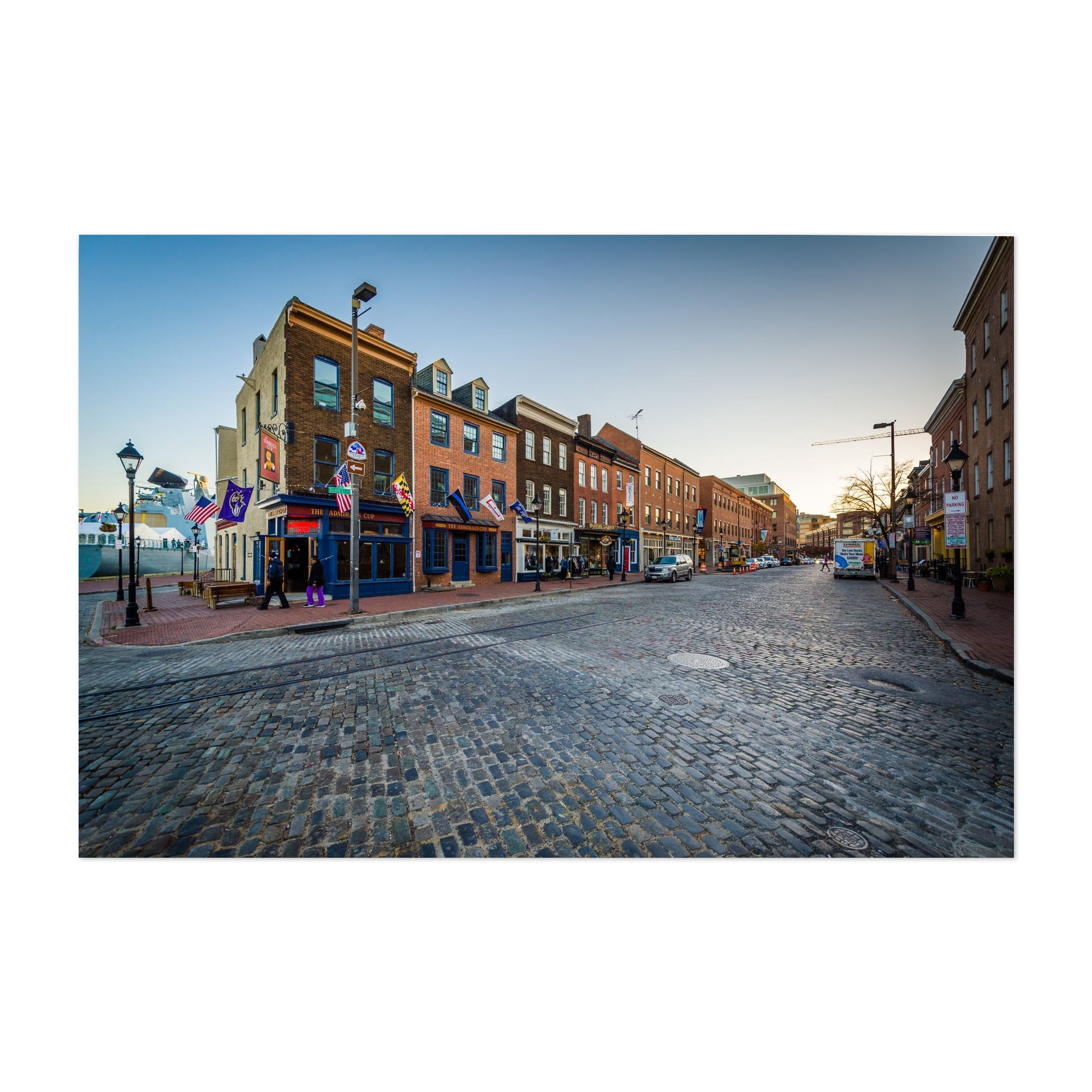 Thames Street Cobblestone 02 - Baltimore Maryland Photography Street ...