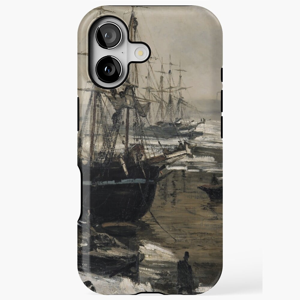 Thames in Ice Whistler 1860 Classic Art Phone Case for iPhone 17 ...