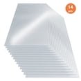Thanaddo 14-Pack 24×45in Clear Twin-Wall Polycarbonate Panels, 0.16in ...