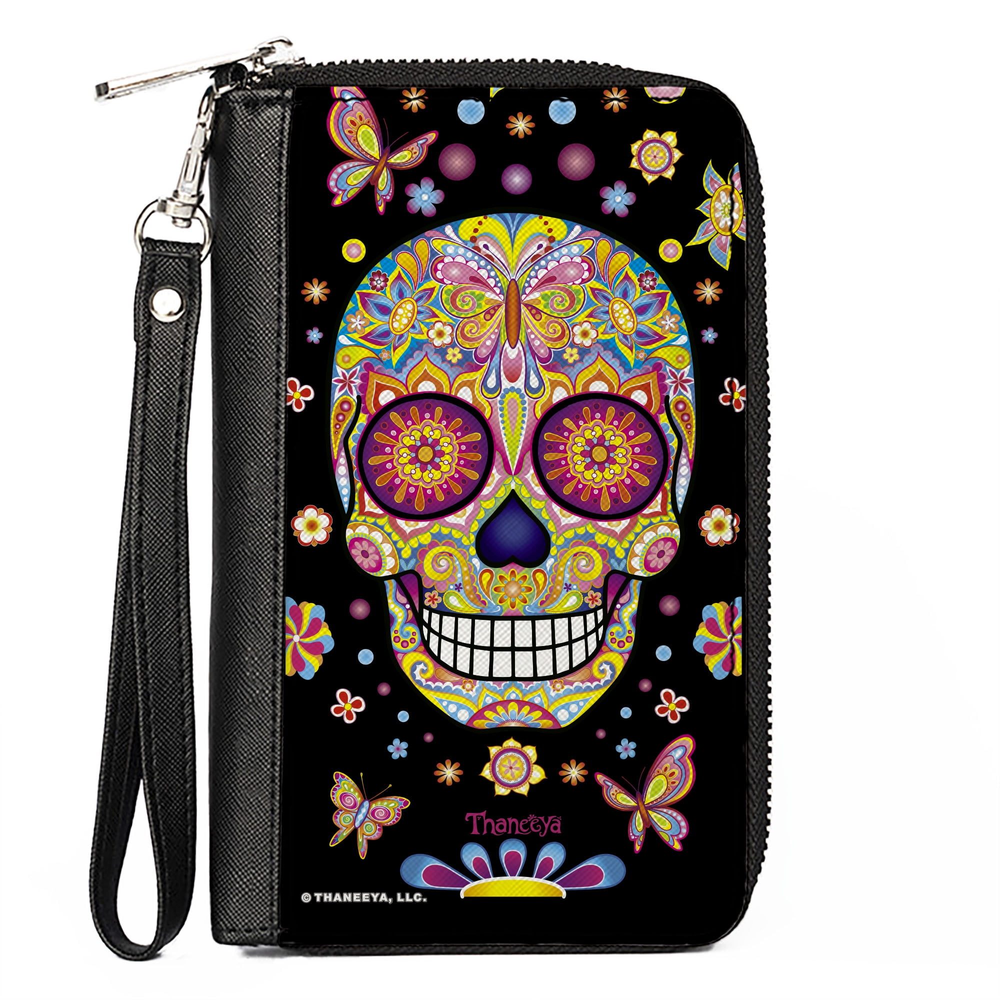Thaneeya McArdle Wallet, Zip Around, Mariposa Calaveras Butterflies ...