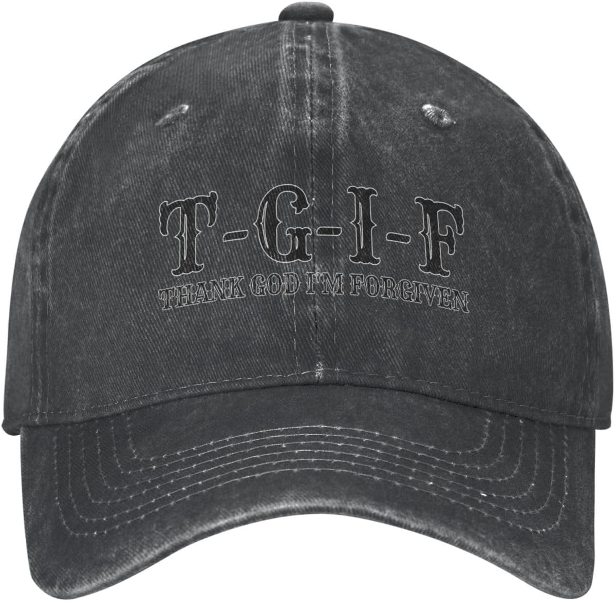Thank God I'm Forgivens Hat T-G-I-F Christ Jesus Cross 2024 Christian ...