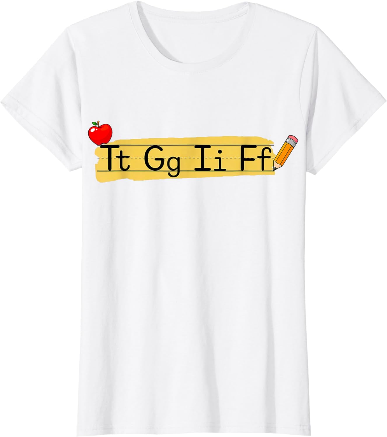 Thank God It's Friday TGIF Alphabet Weekend Teachers Gifts T-Shirt ...