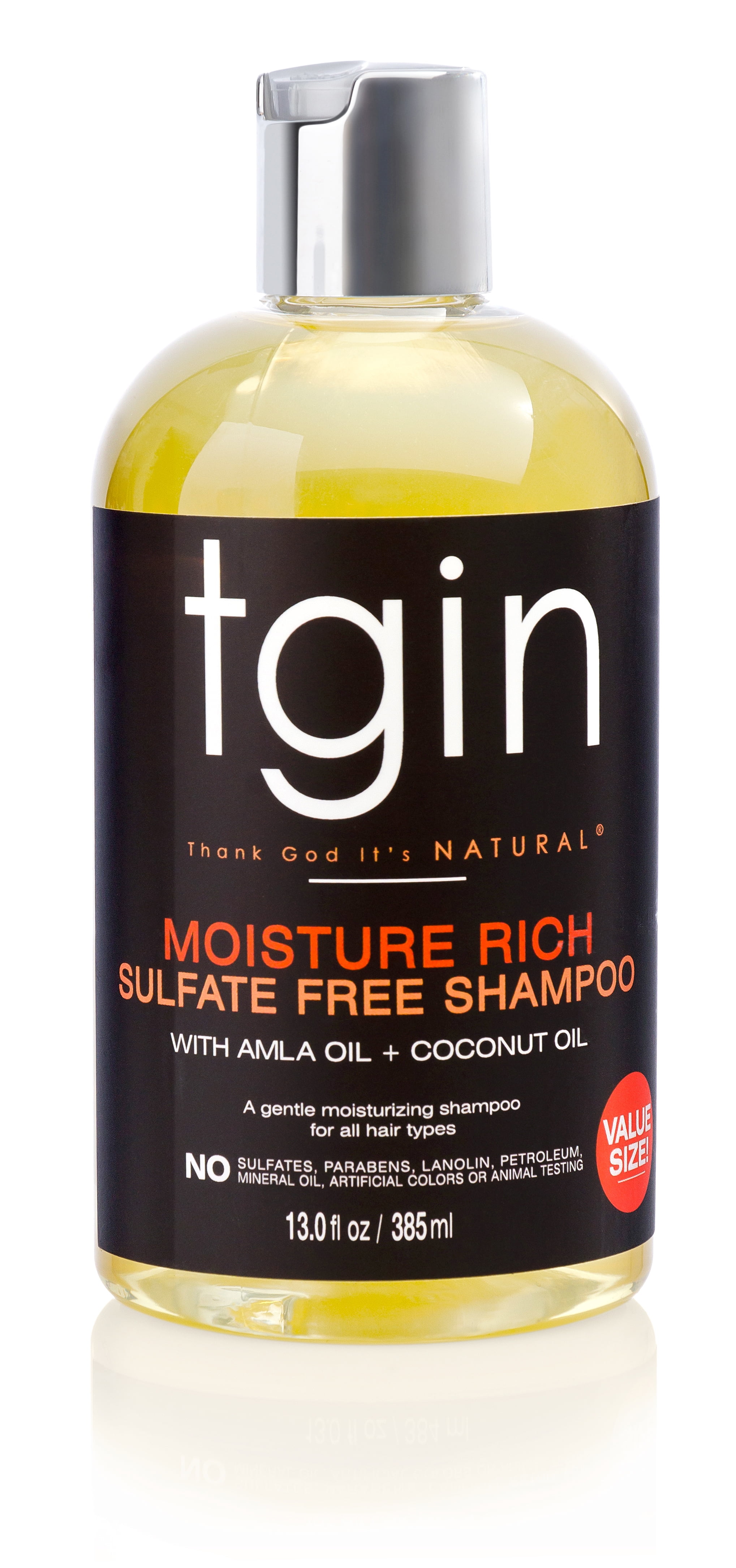 Thank God It's Natural (tgin) Moisture Rich Sulfate Free Shampoo 13 oz ...