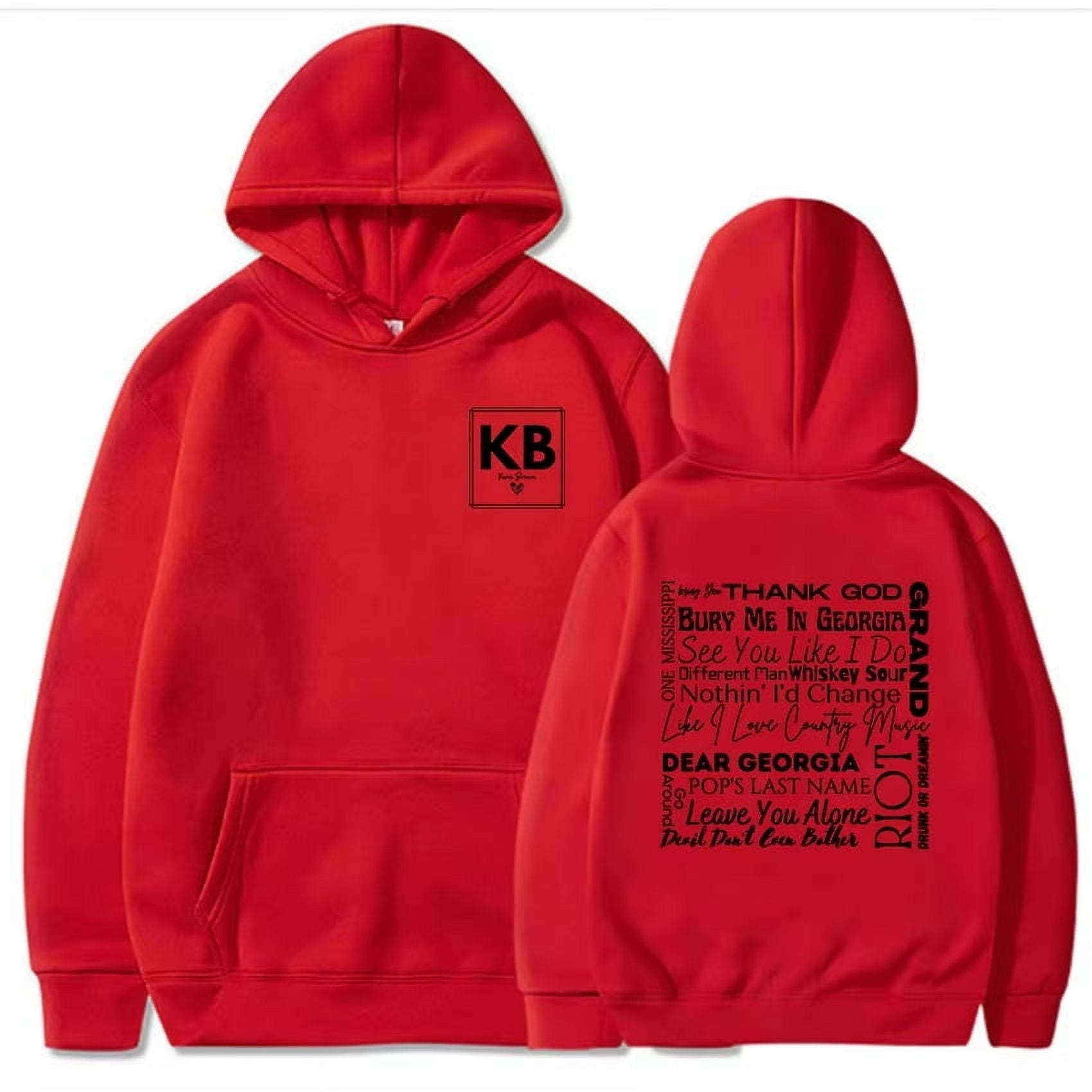 Thank God Kane Brown Graphic Hoodies The High Road Tour 2025 Sweatshirt ...