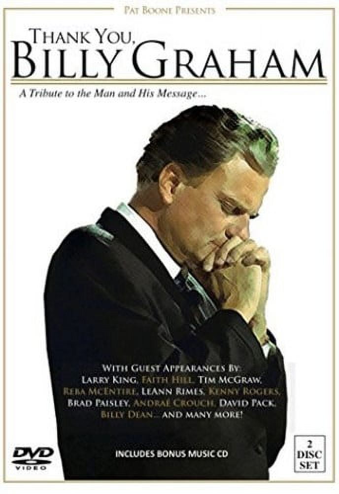 Thank You, Billy Graham: A Tribute to the Man and His Message... (DVD ...