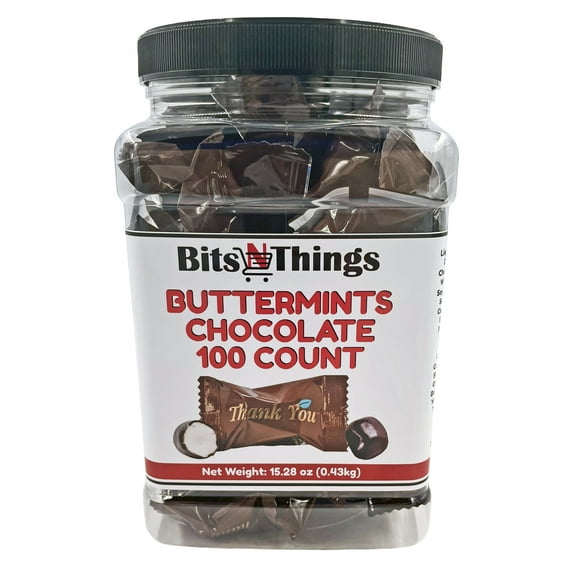 Thank You Buttermints, Individually Wrapped Soft Mint Candies - Pack of ...