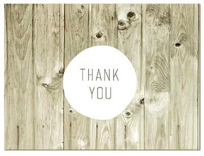 Thank You Cards - Rustic Farmhouse Style - Blank on the Inside ...