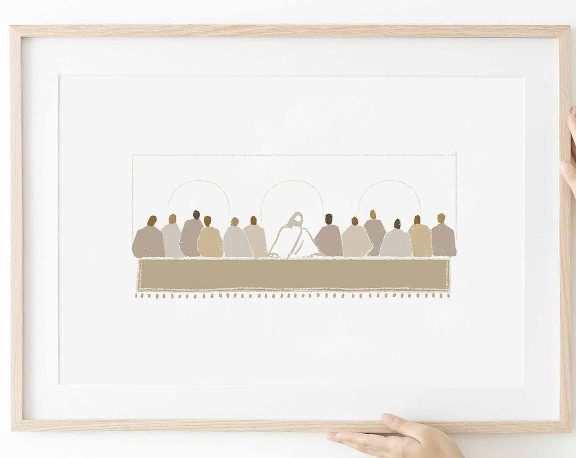 Thank You Christ Retro Aesthetic Christian Wall Art, Modern Christian ...