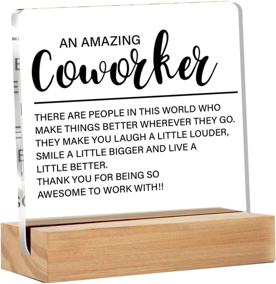 Thank You Coworker Gifts for Women Men, Coworker Appreciation Gifts, an ...