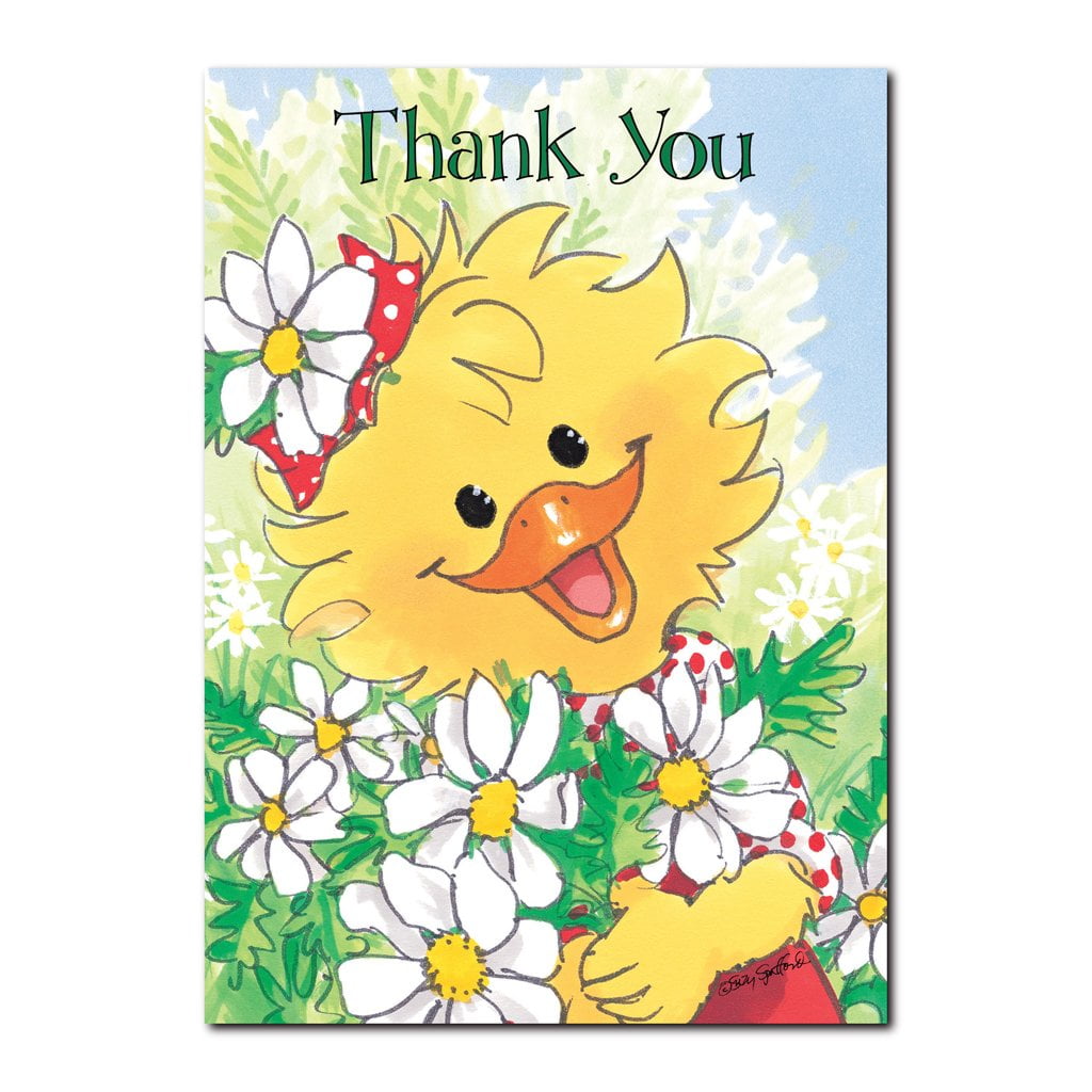 Thank You Daisies Thank You Greeting Card - Walmart.com