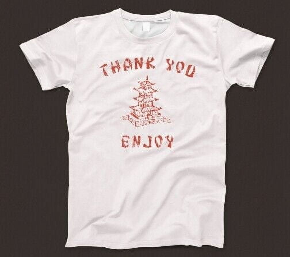Thank You Enjoy T Shirt 1054 Chinese Asian Box Noodles Take Away Rice ...