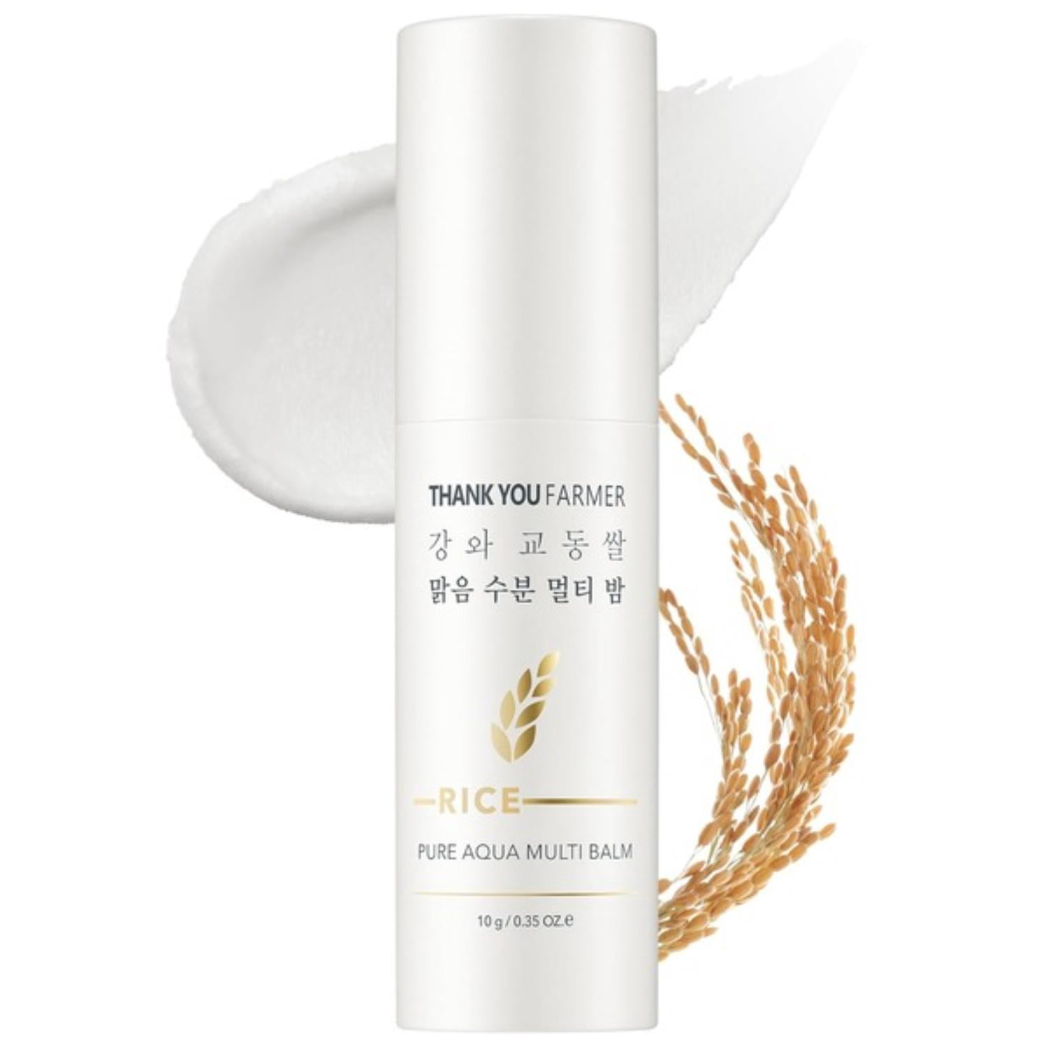 Thank You Farmer Rice Pure Essential Toner, Moisturizing & Balancing, 7 ...