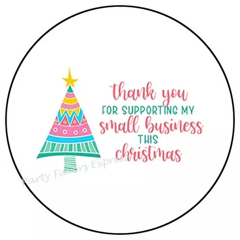 Thank You For Supporting My Small Business Stickers Phone Decal Water ...
