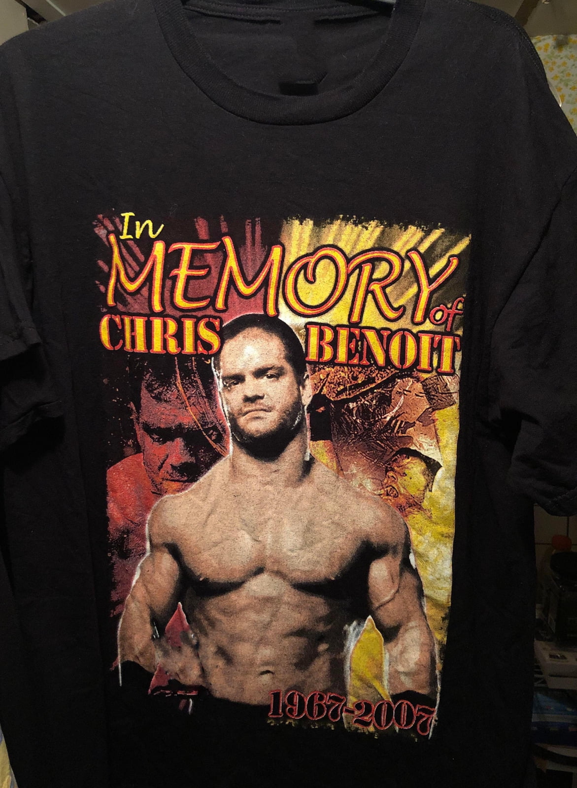 Thank You For The Memories Chris Benoit Gift For Fan S-2345XL T-Shirt ...