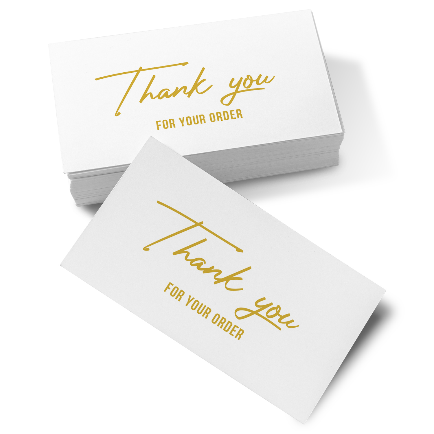 Thank You For Your Order Business Note Cards | Beautiful Customer ...