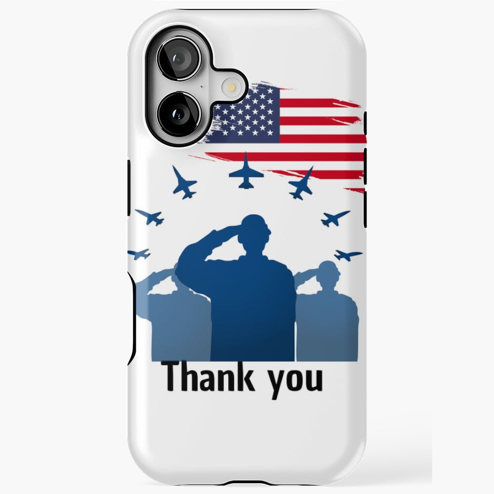 Thank You For Your Service Memorial Day Tribute Case for iPhone 11-17 ...
