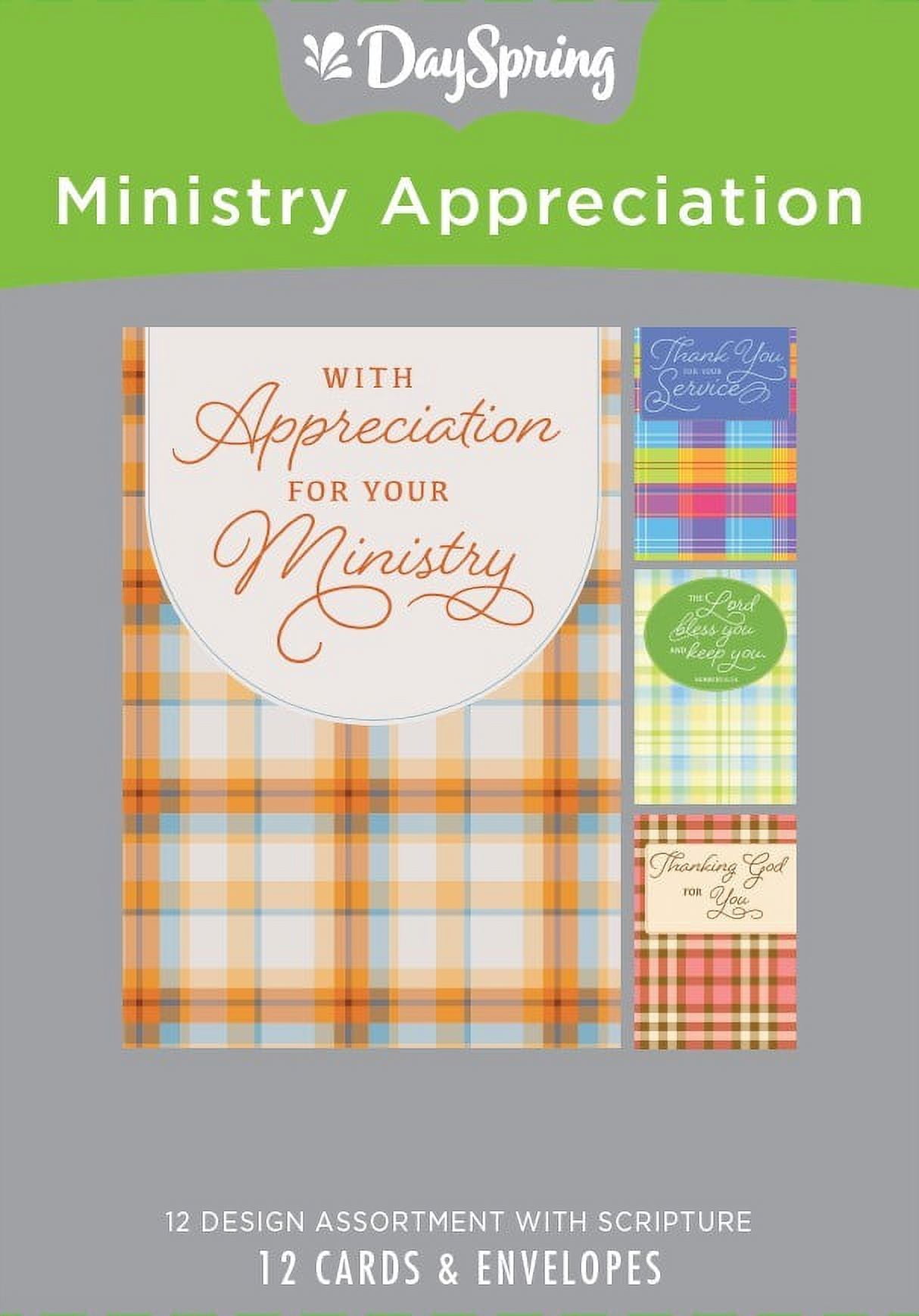 Thank You For Your Service Ministry Cards, Box Of 12 - Walmart.com