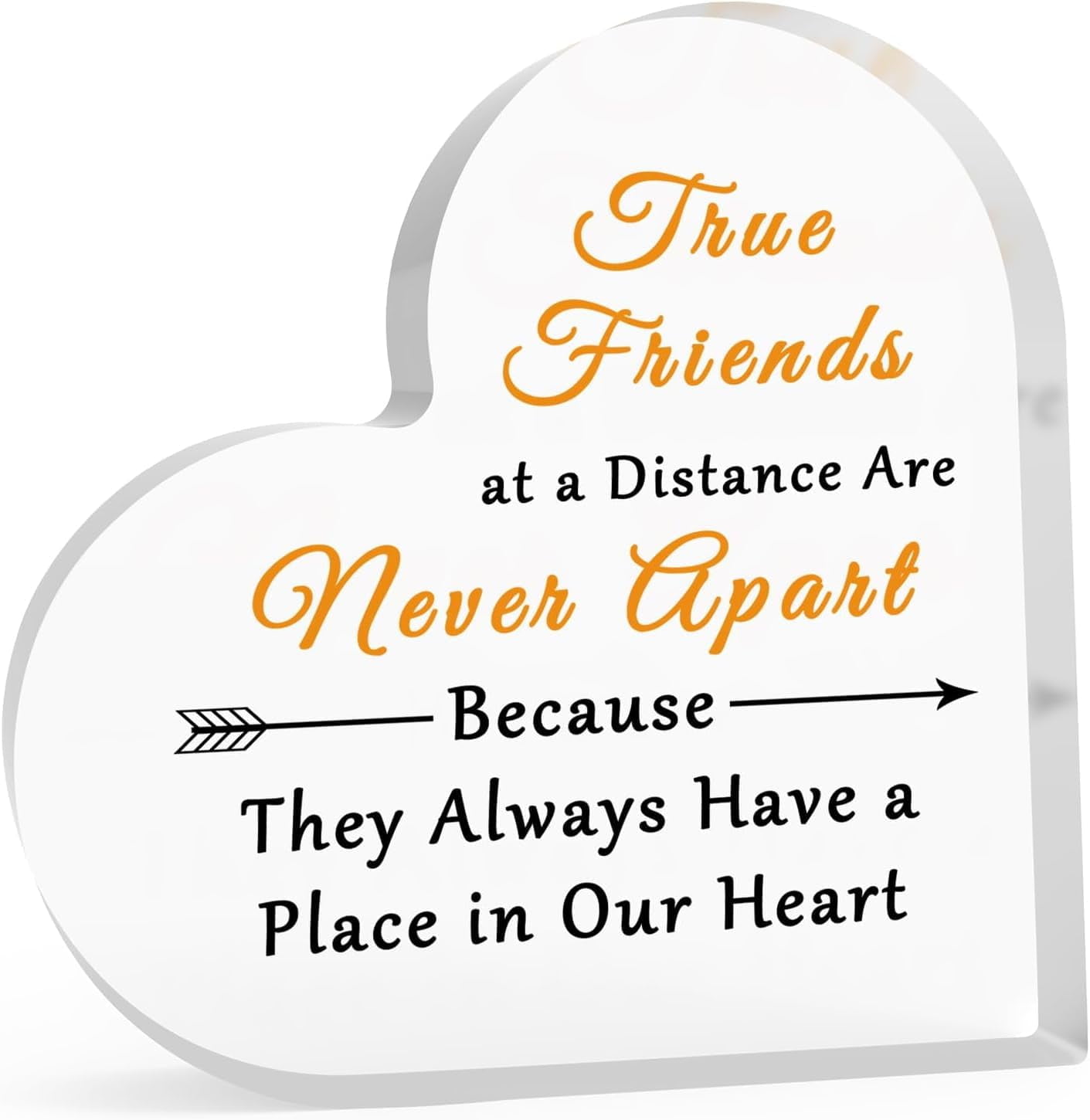 Thank You Gift for Friend Long Distance Friendship Gift Acrylic Sign ...