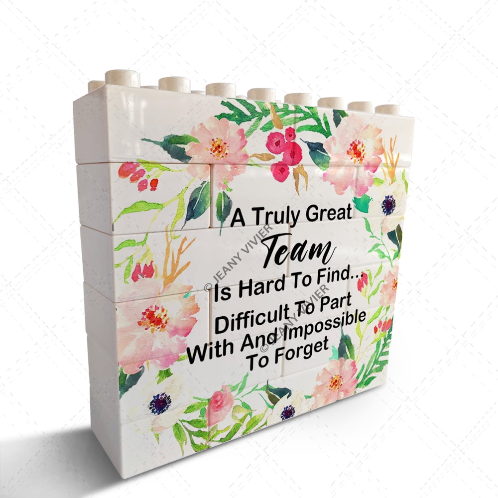 Thank You Gift for Team Teamship Appreciation Gift Flower Design ...