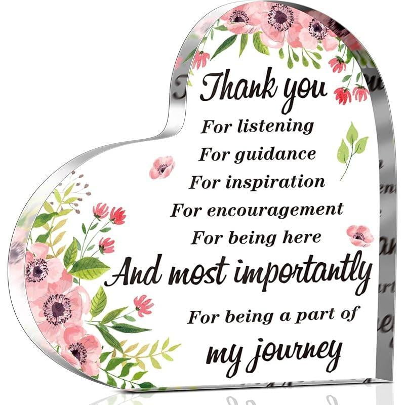 Thank You Gift for Women Appreciation Teacher Coworker Office Leaving ...