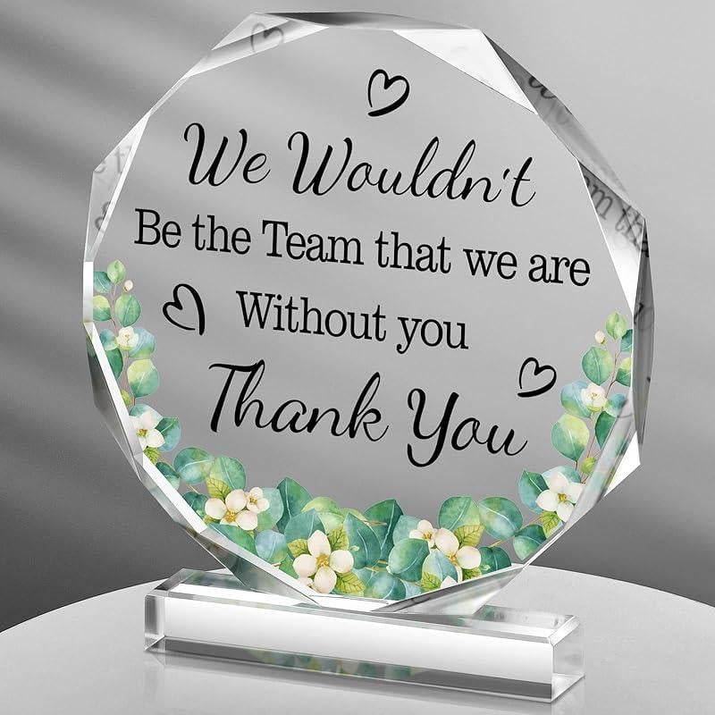 Thank You Gift for Women Appreciation Teacher Coworker Office Leaving ...