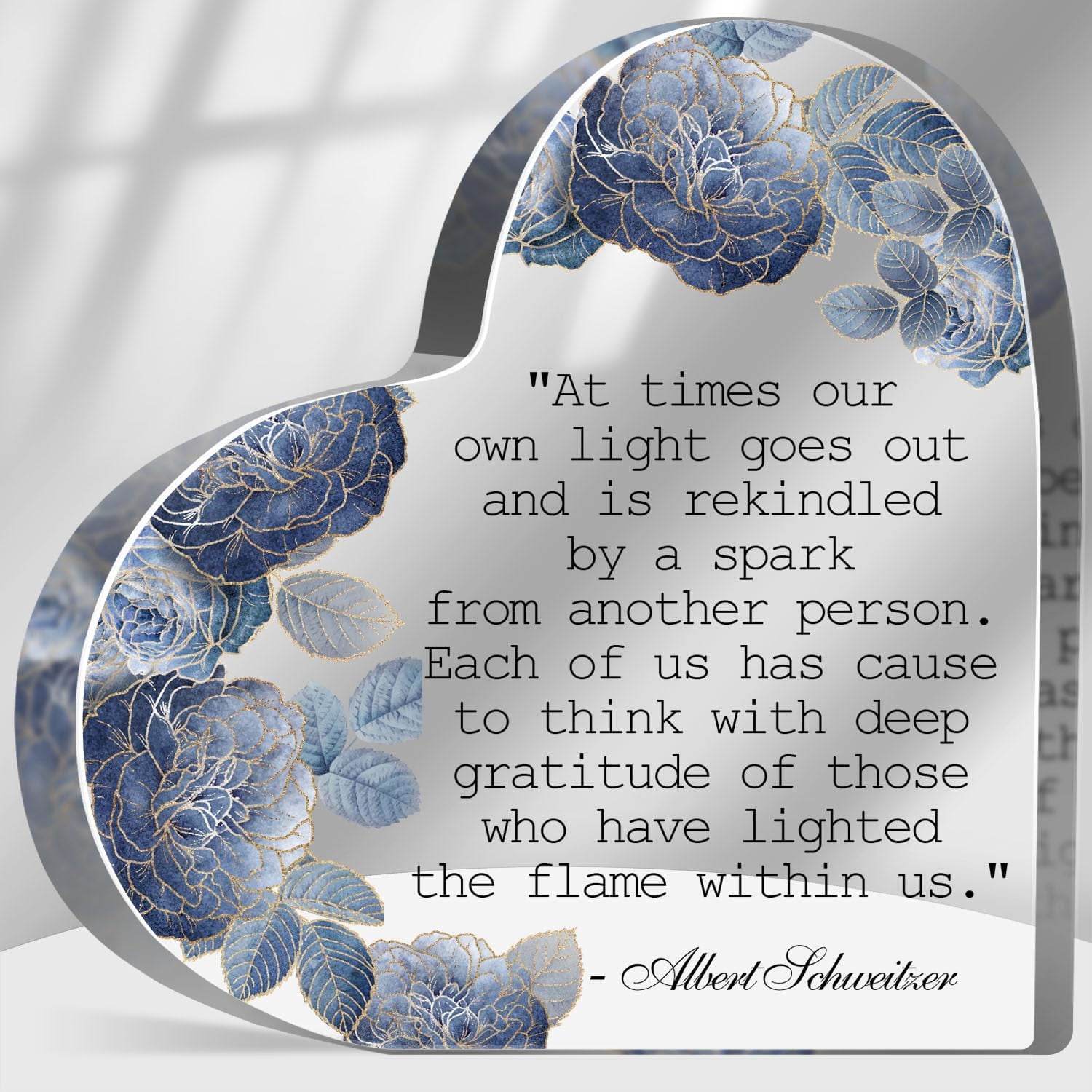 Thank You Gifts Acrylic Inspirational Sign Keepsake Gifts for Coworkers ...