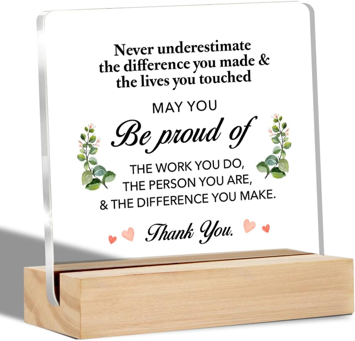 Thank You Gifts for Coworker Employee May You Be Proud of the Work You ...