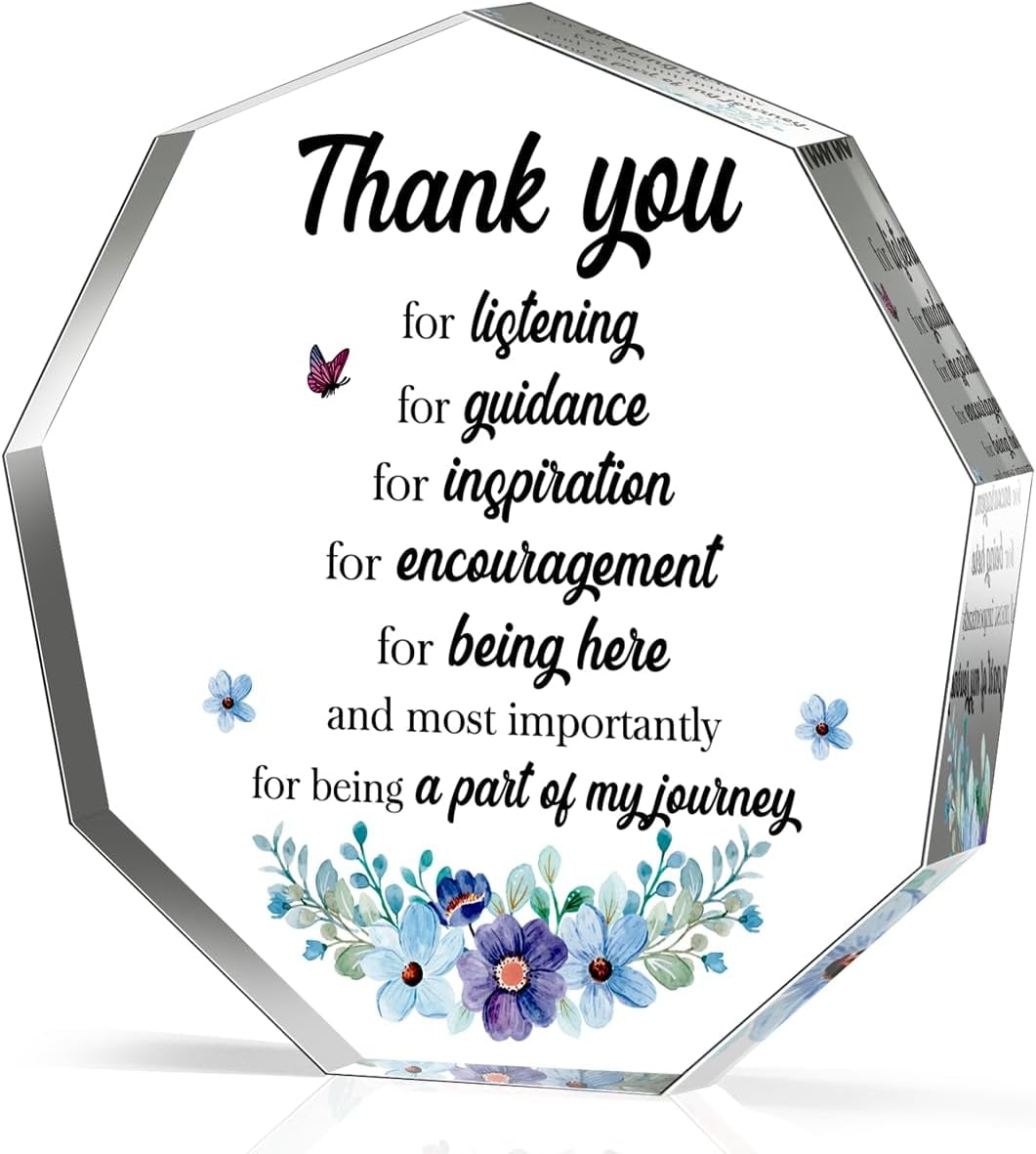 Thank You Gifts, Meaningful Decor Sign Gifts Inspirational Office Gift ...