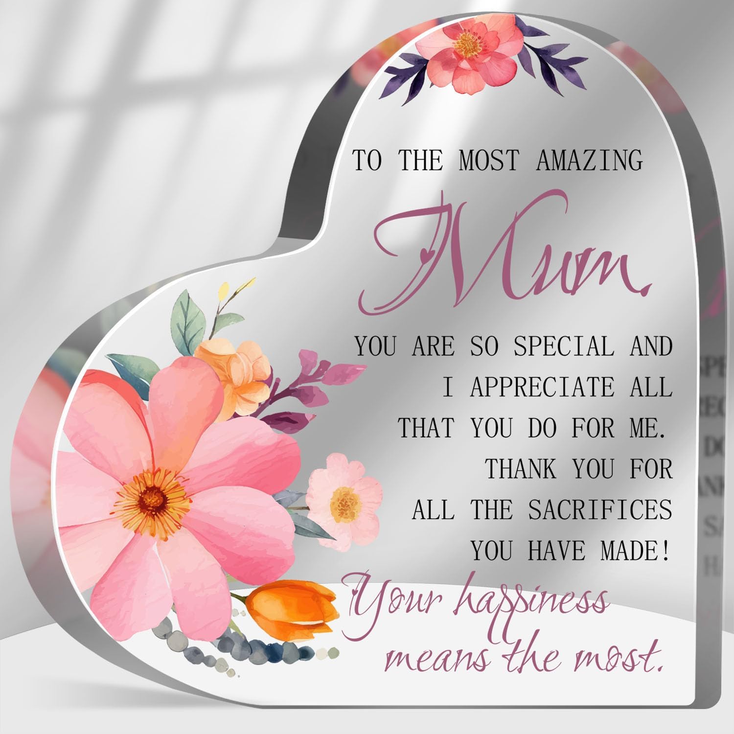 Thank You Gifts for Mom, Mother Appreciation Gifts from Daughter Son ...