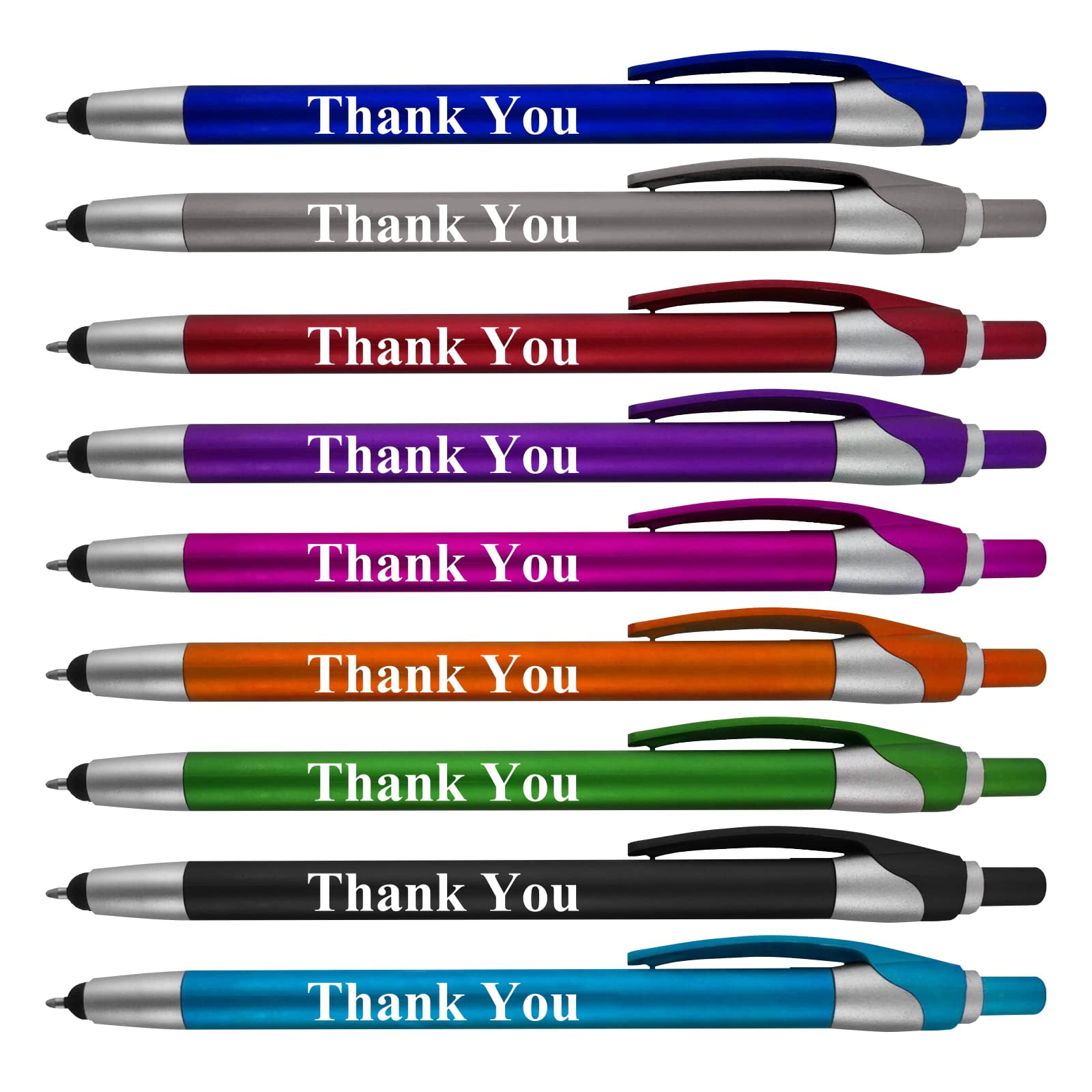 Thank You Greeting Gift Stylus Pens for Touchscreen Devices 100 Pack ...