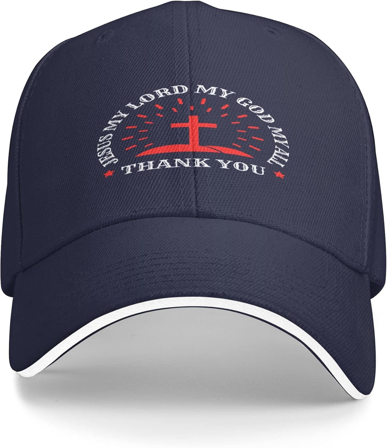 Thank You Jesus Christ Jesus My Lord My God My All Hat Baseball Caps ...