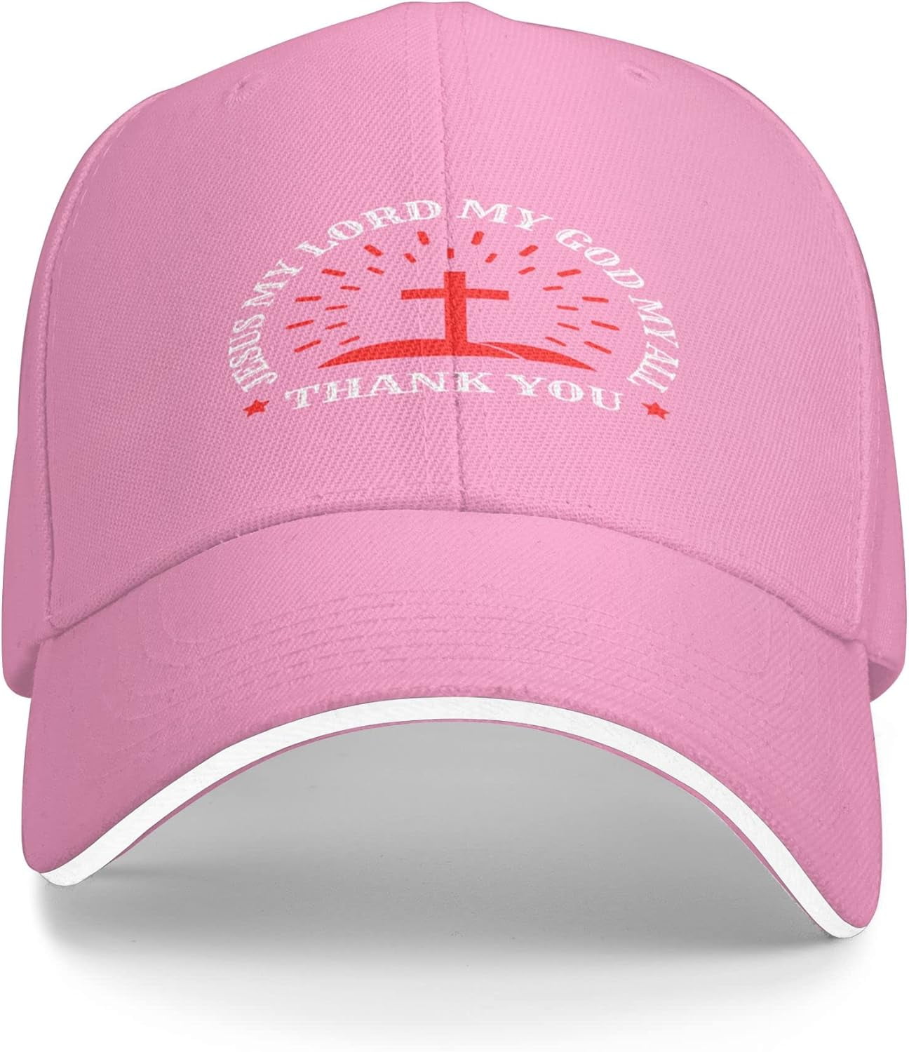 Thank You Jesus Christ Jesus My Lord My God My All Hat Baseball Caps ...