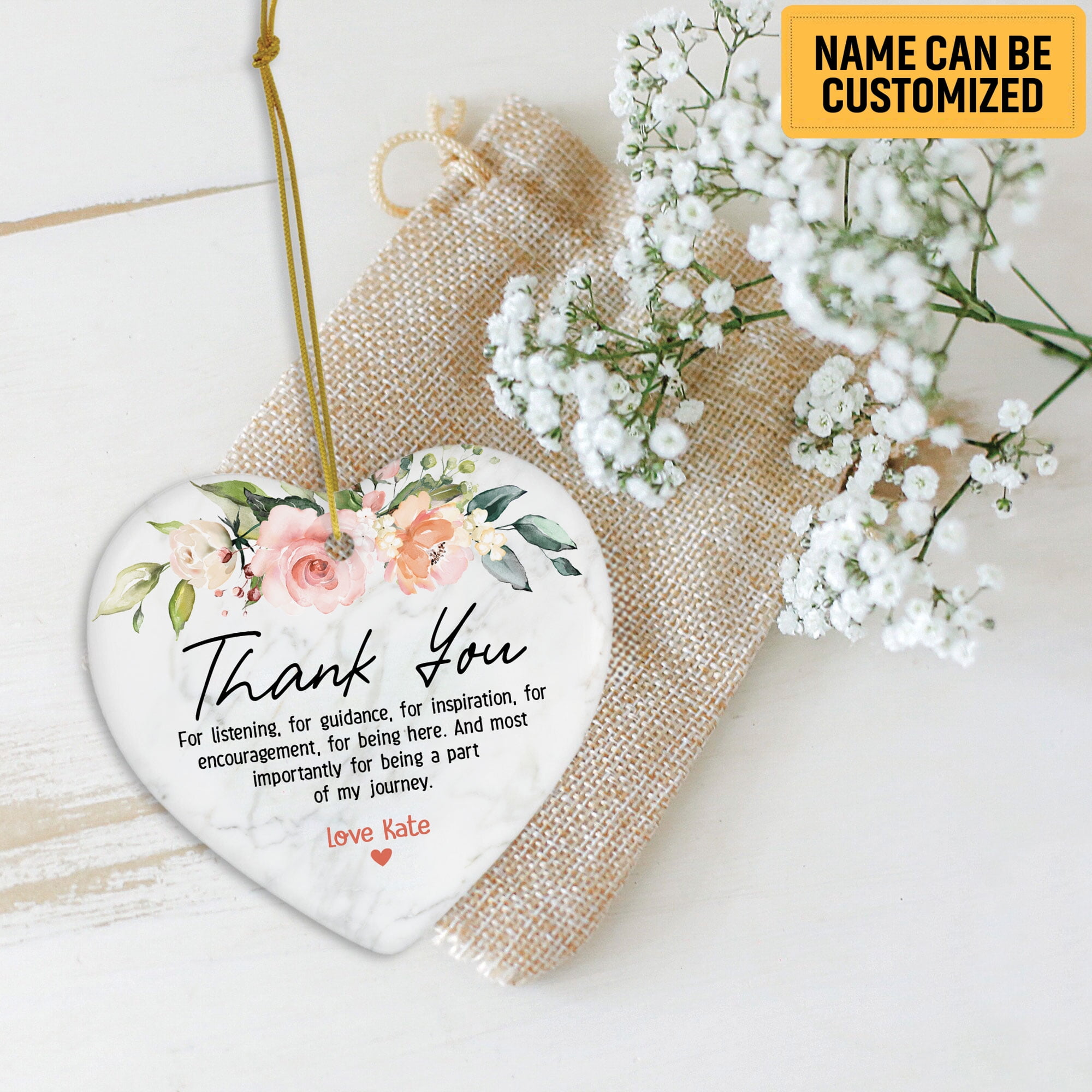 Thank You Keepsake | Personalized Thank You Gift | To Say Thank You ...
