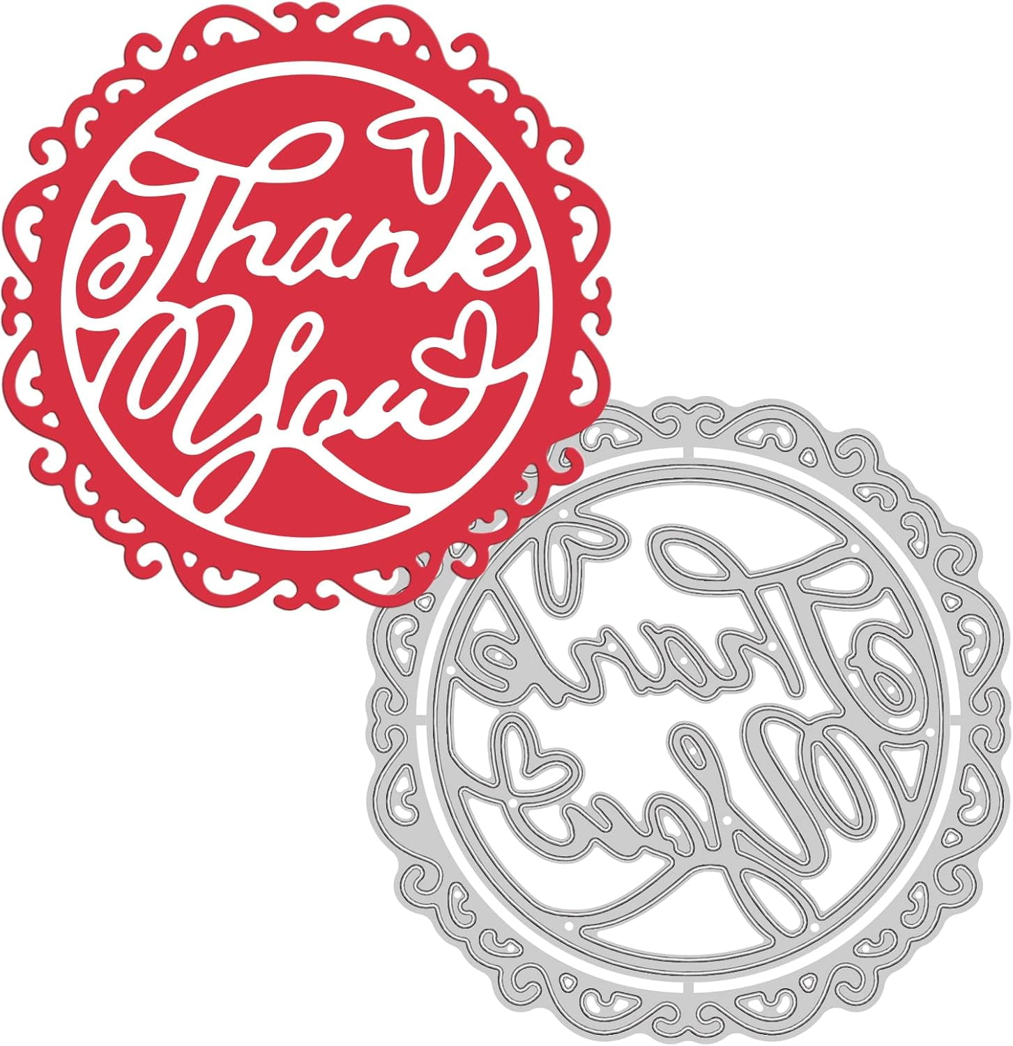 Thank You Metal Cutting Dies Frame Die Cuts for DIY Scrapbooking Easter ...