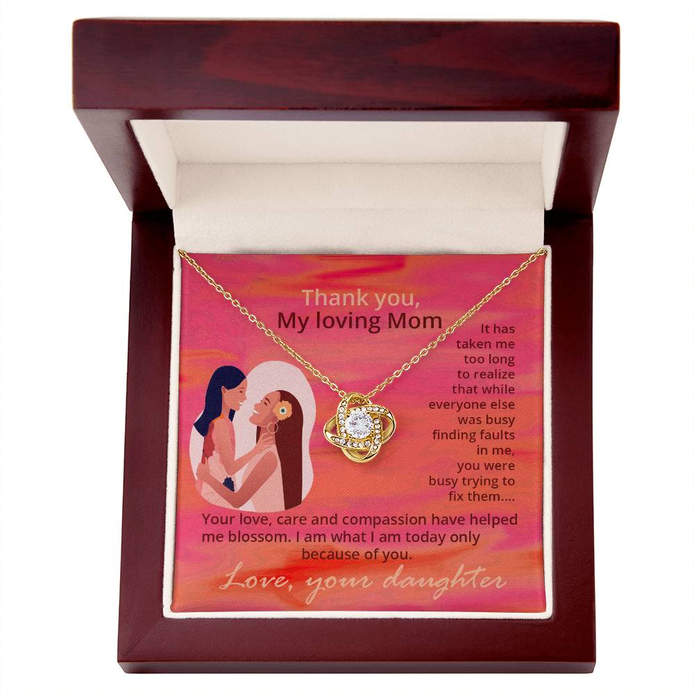 Thank You Mom , Mother's Day Gift, Gift for Mom from Daughter, Mom ...