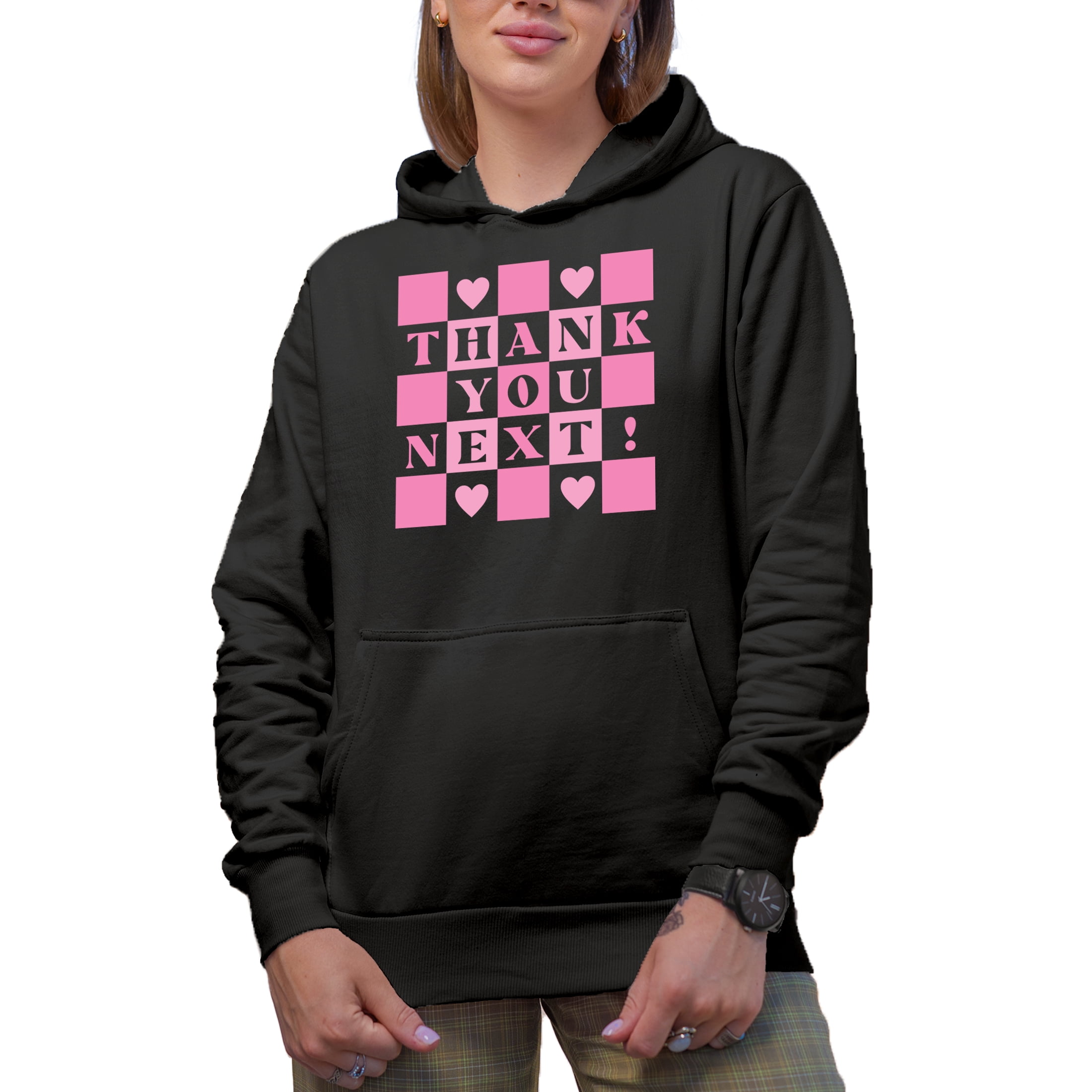 Thank You Next, Pink Text Girl Quote Art, Sassy Girls Themed Merch Gift ...