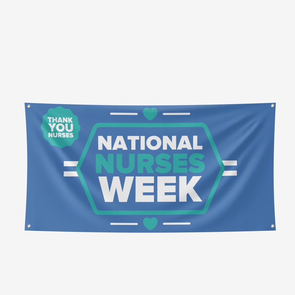 Thank You Nurses Backdrop Banner Nurse Appreciation Week Background ...