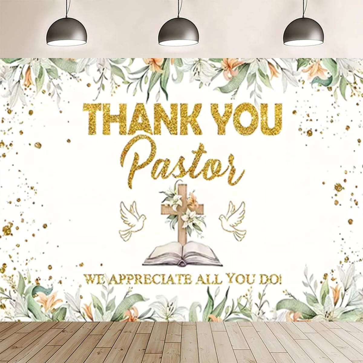 Thank You Pastor Backdrop for Photoshoot Pastor Anniversary ...